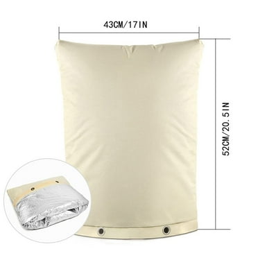 SmartJacket Energy Star Certified Water Heater Insulation Cover, Fits ...