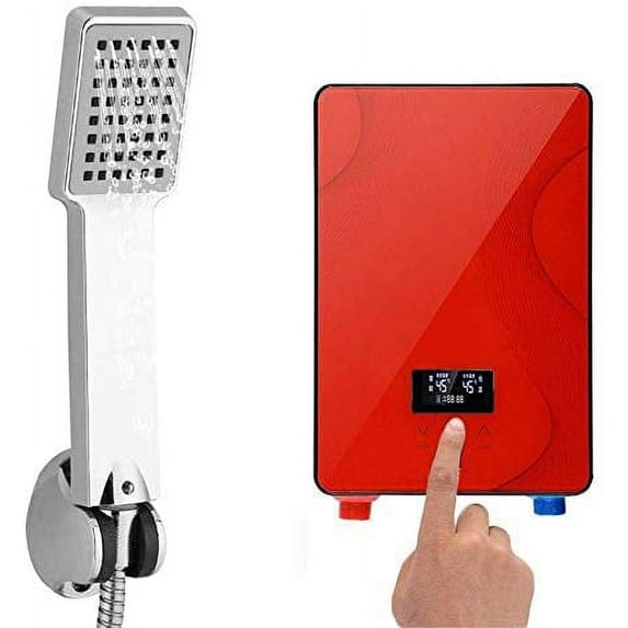 Tankless Water Heater, 220V 6500W Portable Digital Tankless Instant Electric Hot Water Heater ...