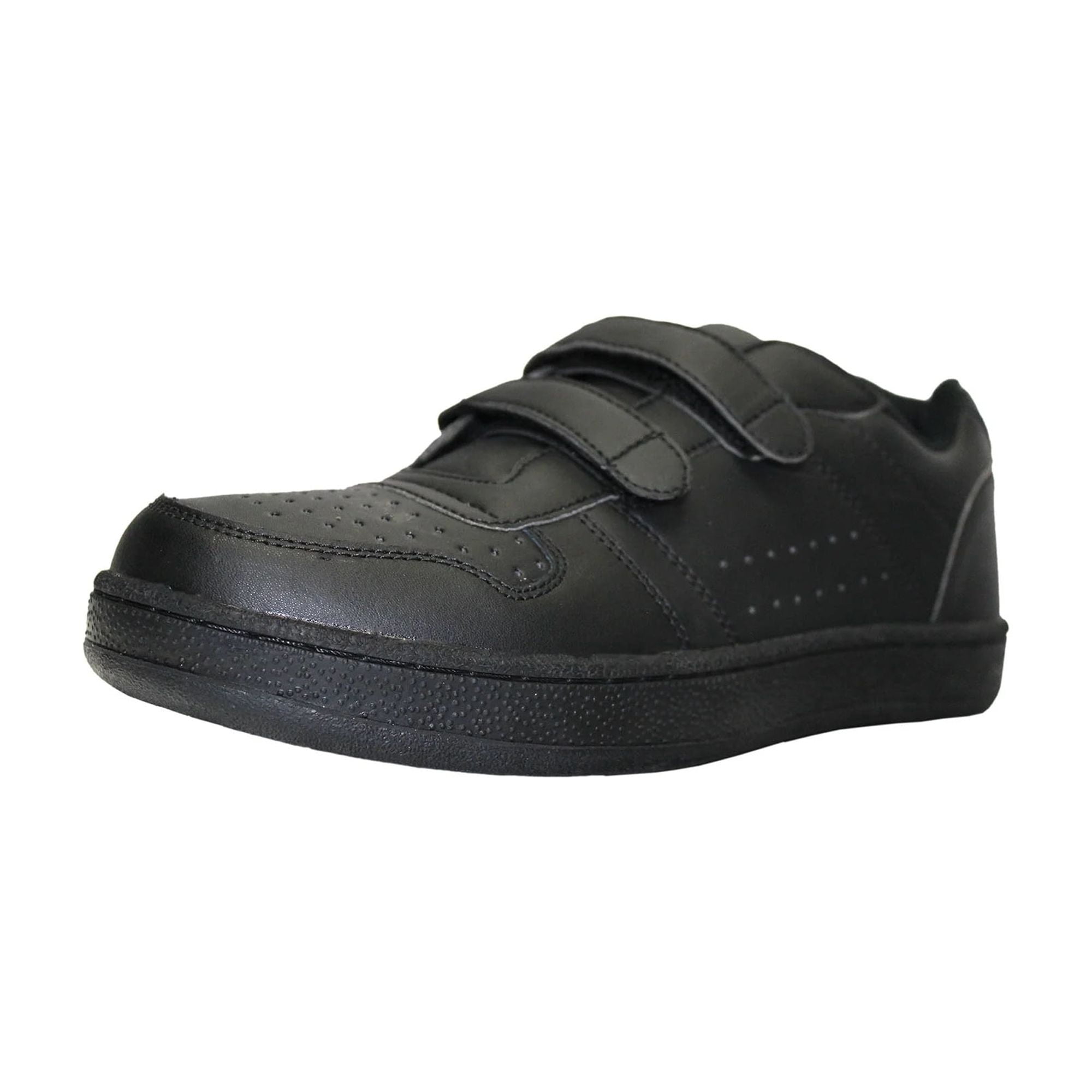 Tanleewa Men's Leather Strap Sneakers Lightweight Hook and Loop Walking ...