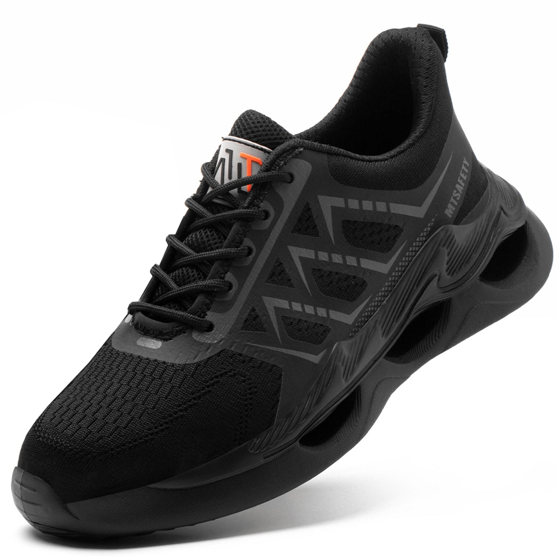 Tanleewa Steel Toe Safety Shoes for Men Women Lightweight Work Shoes ...