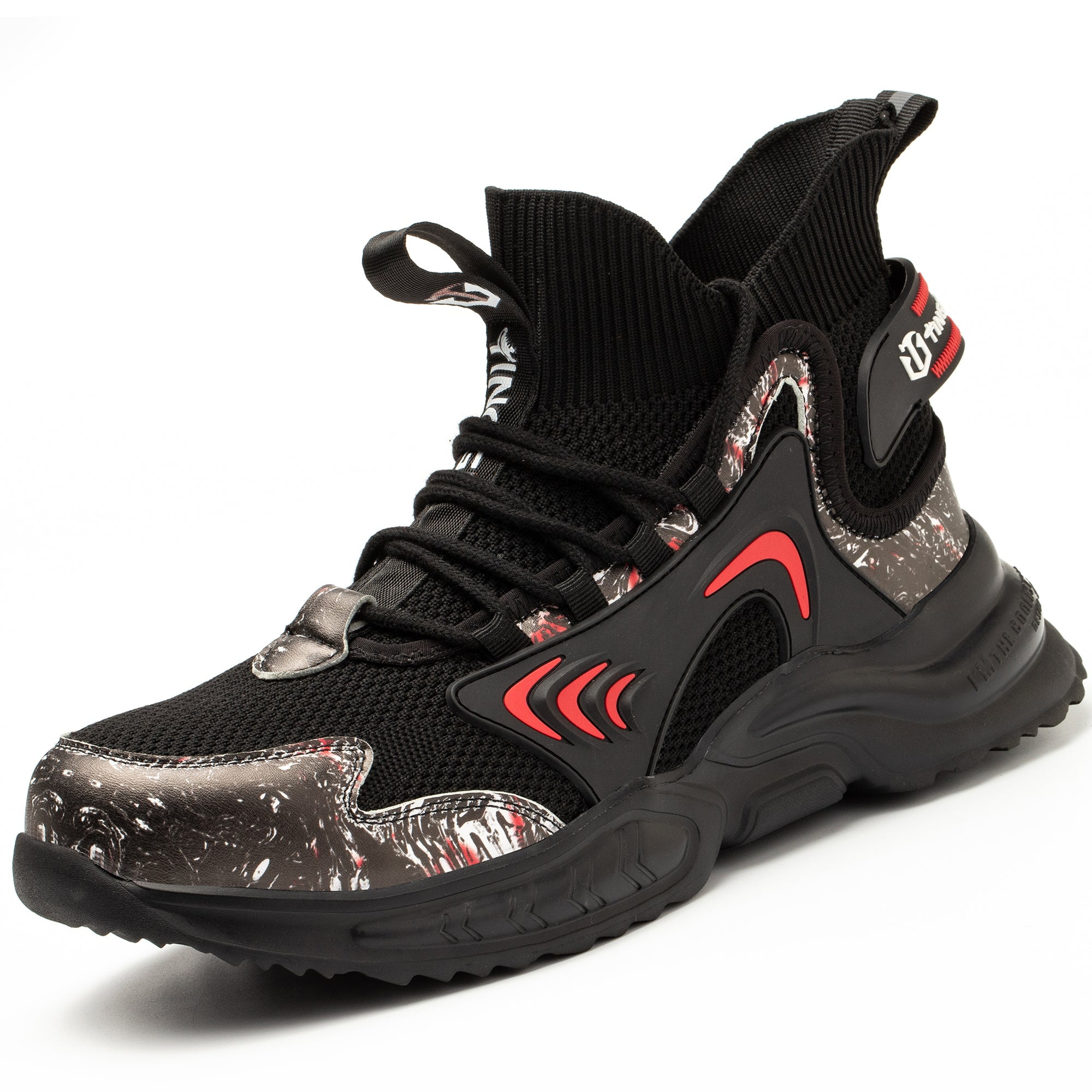 Tanleewa Steel Toe Work Shoes for Men Safety Shoes Nonslip Lightweight Sneakers Shoe Size 7 ...