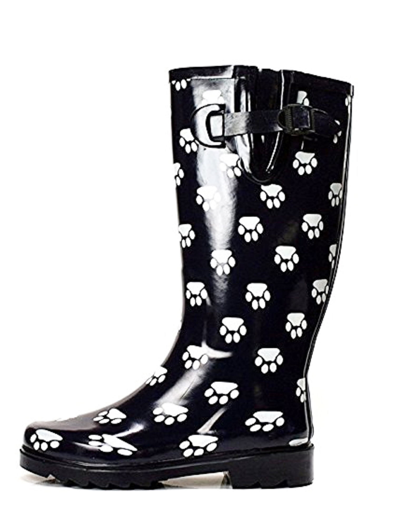 Tanleewa Waterproof Women Rain Boots Nonslip Adjustable Garden Boots ...