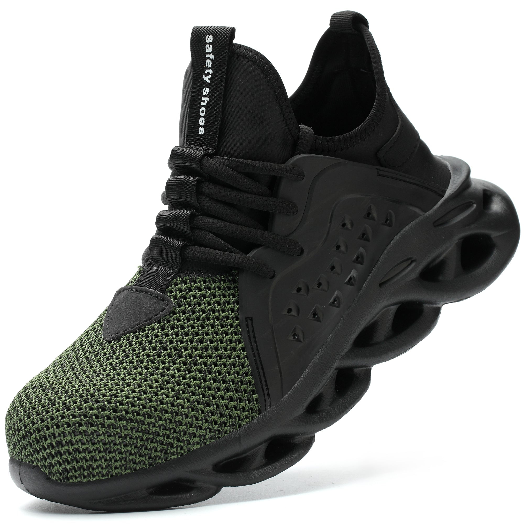 Tanleewa Work Safety Shoes for Men Steel Toe Sneakers Shoe Size 8.5 - Walmart.com