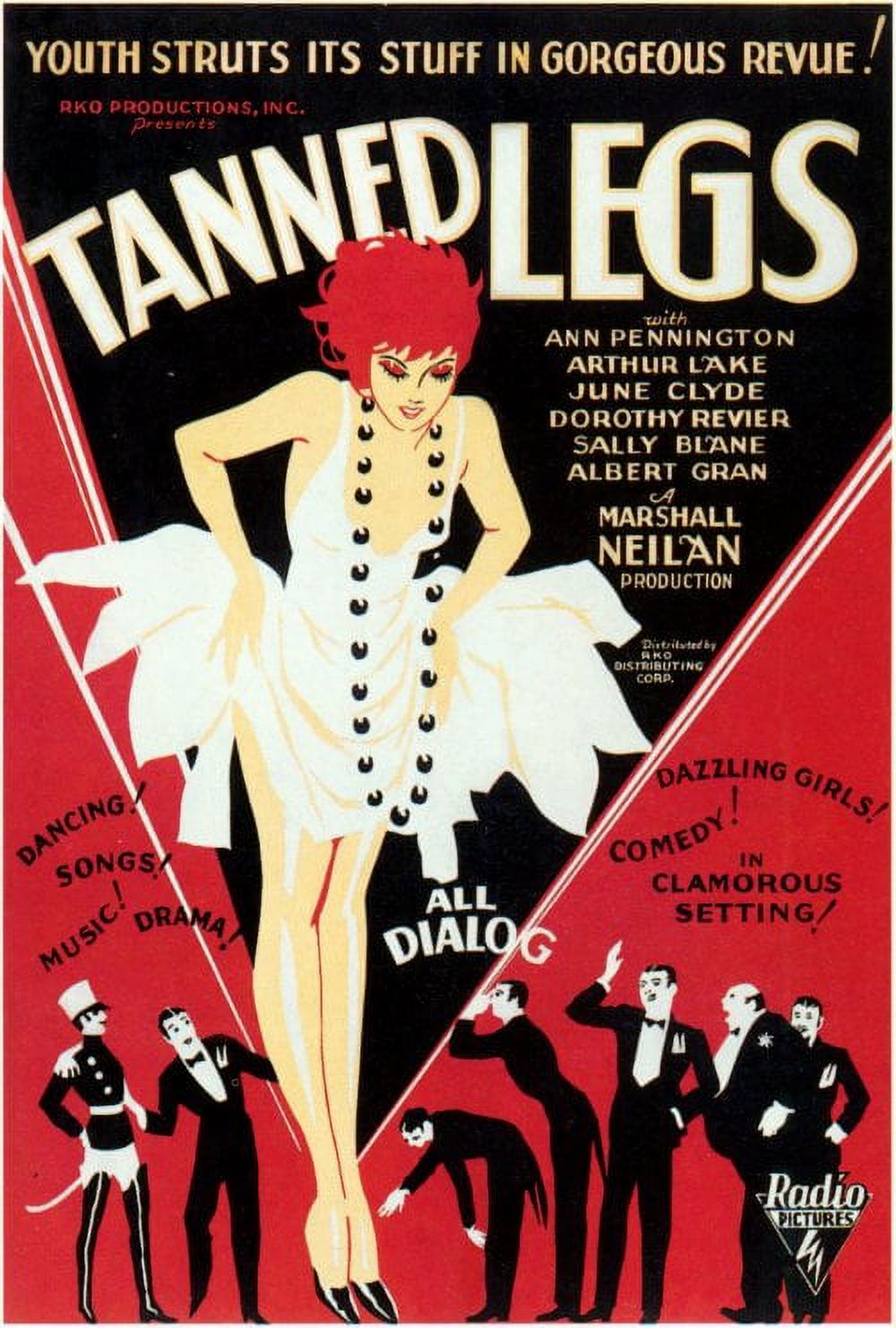 Tanned Legs POSTER (27x40) (1929) - Walmart.com