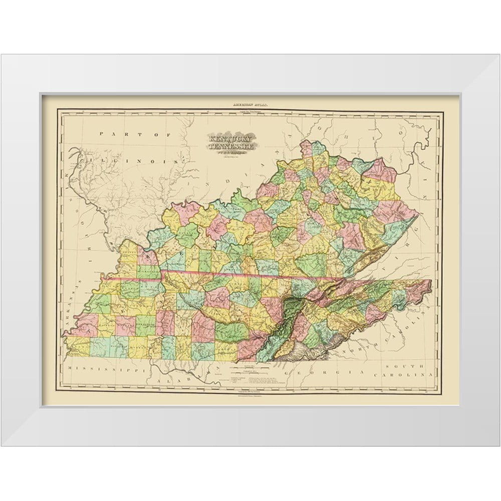 Tanner 14x11 White Modern Wood Framed Museum Art Print Titled ...