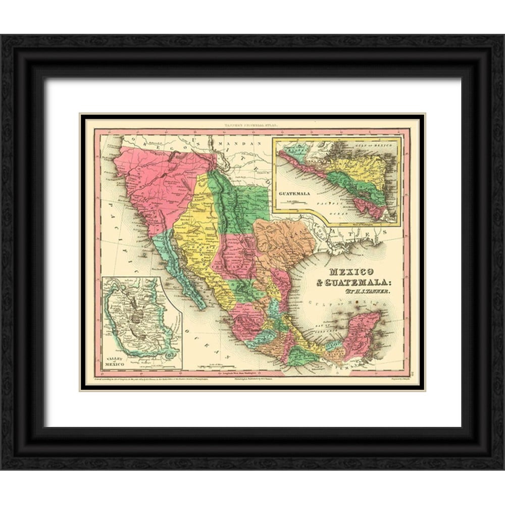 Tanner 14x12 Black Ornate Wood Framed with Double Matting Museum Art ...