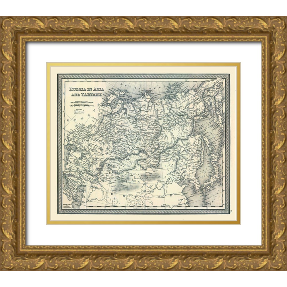 Tanner 14x12 Gold Ornate Wood Framed with Double Matting Museum Art ...