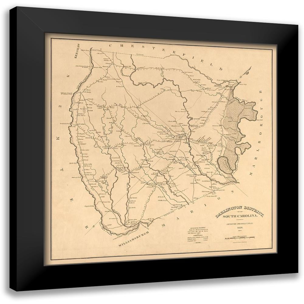 Tanner 15x15 Black Modern Framed Museum Art Print Titled - Darlington ...