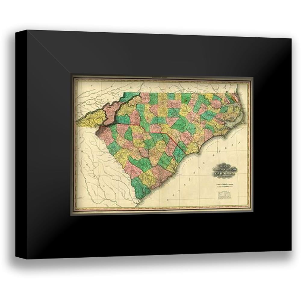 Tanner, Henry 18x15 Black Modern Framed Museum Art Print Titled - Map ...