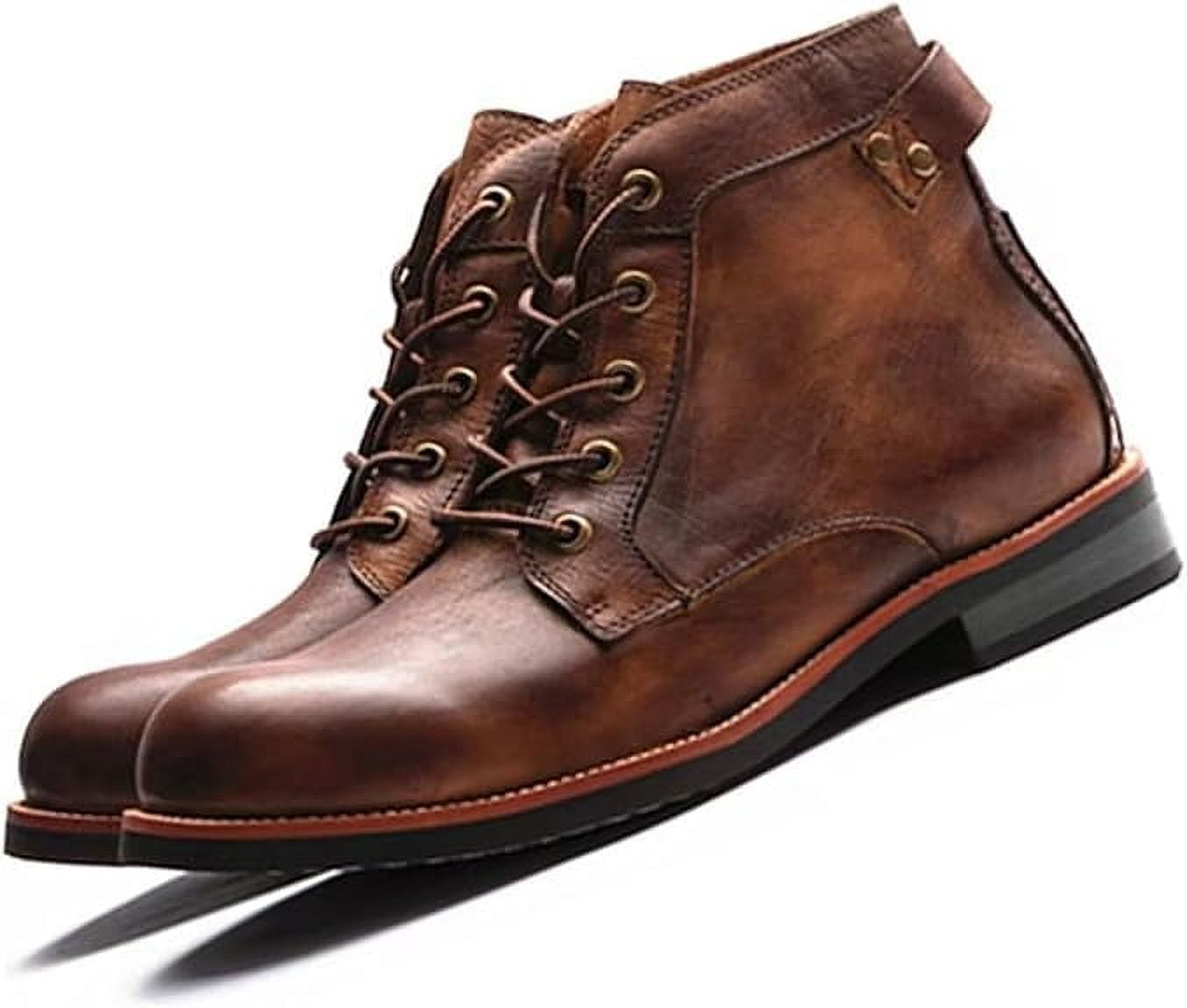 Tanner Shoes Men, Full-Grain Leather Oxford with Non Slip Rubber Sole ...