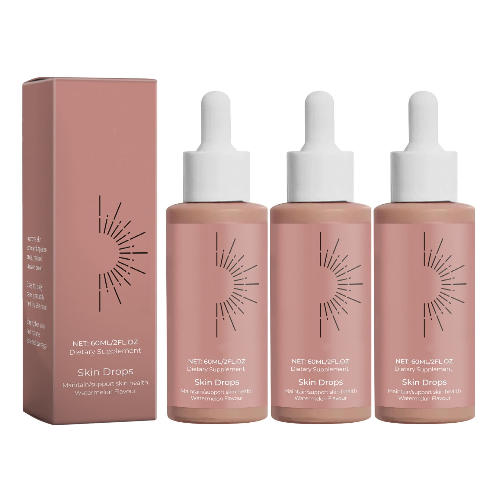 Tanning Drops, 2025 New Sunless Tanning Drops, Moisturizing Bronzing ...