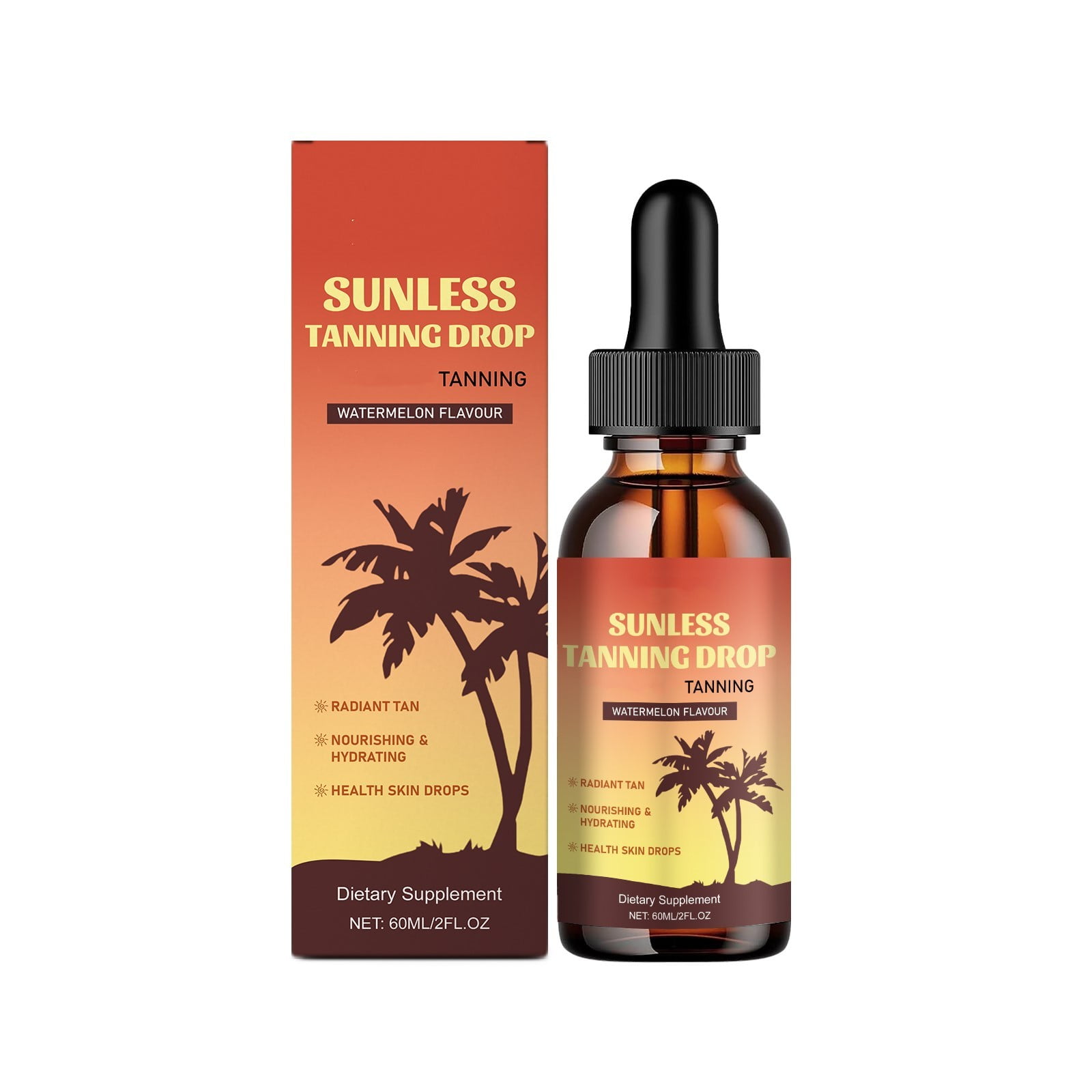 Tanning Drops, for Natural-Looking Tan, Moisturizing for Even Skin Tone ...