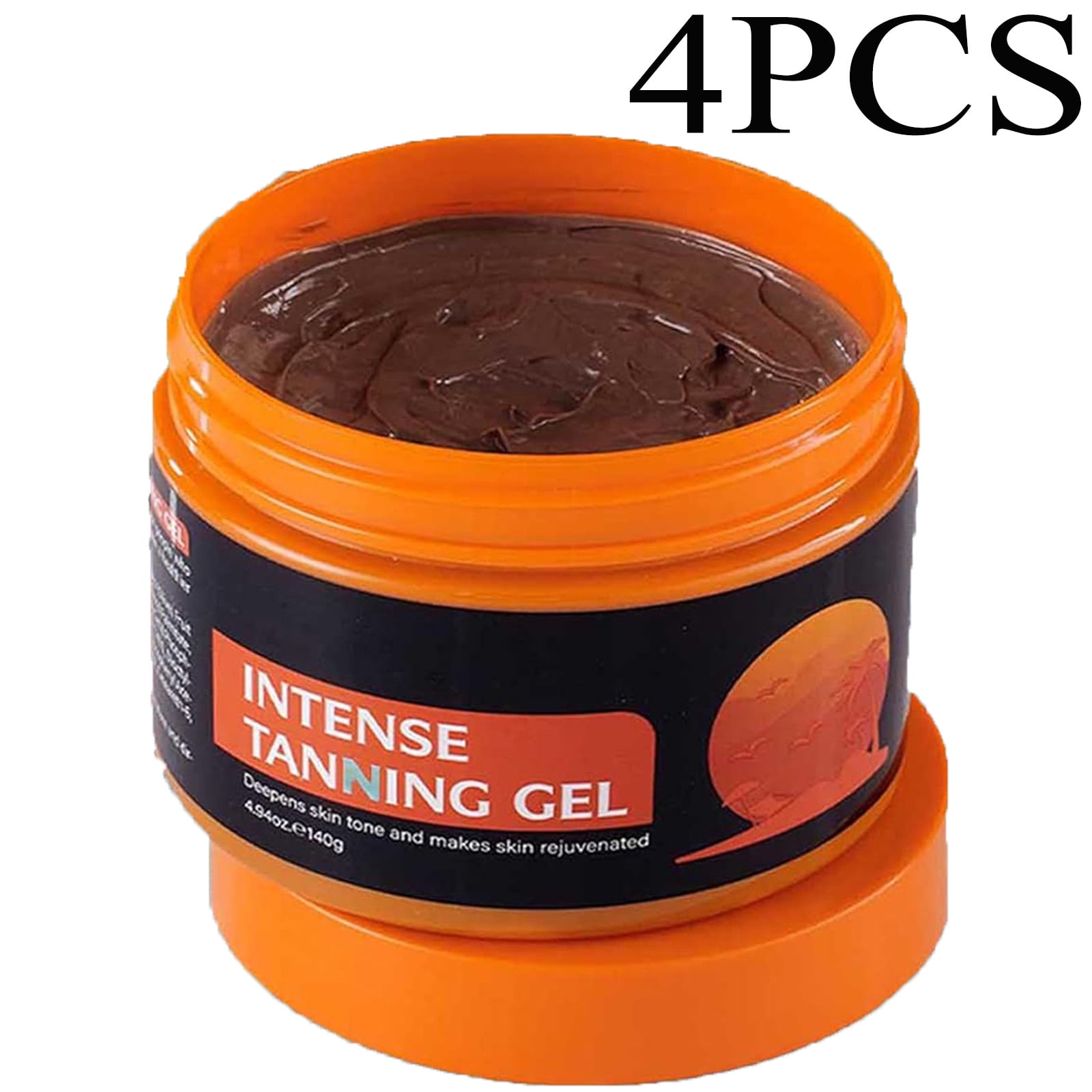 Tanning Gel,Intensive Tanning Shimmer Gel,Skin Intense Tanning Gel For ...