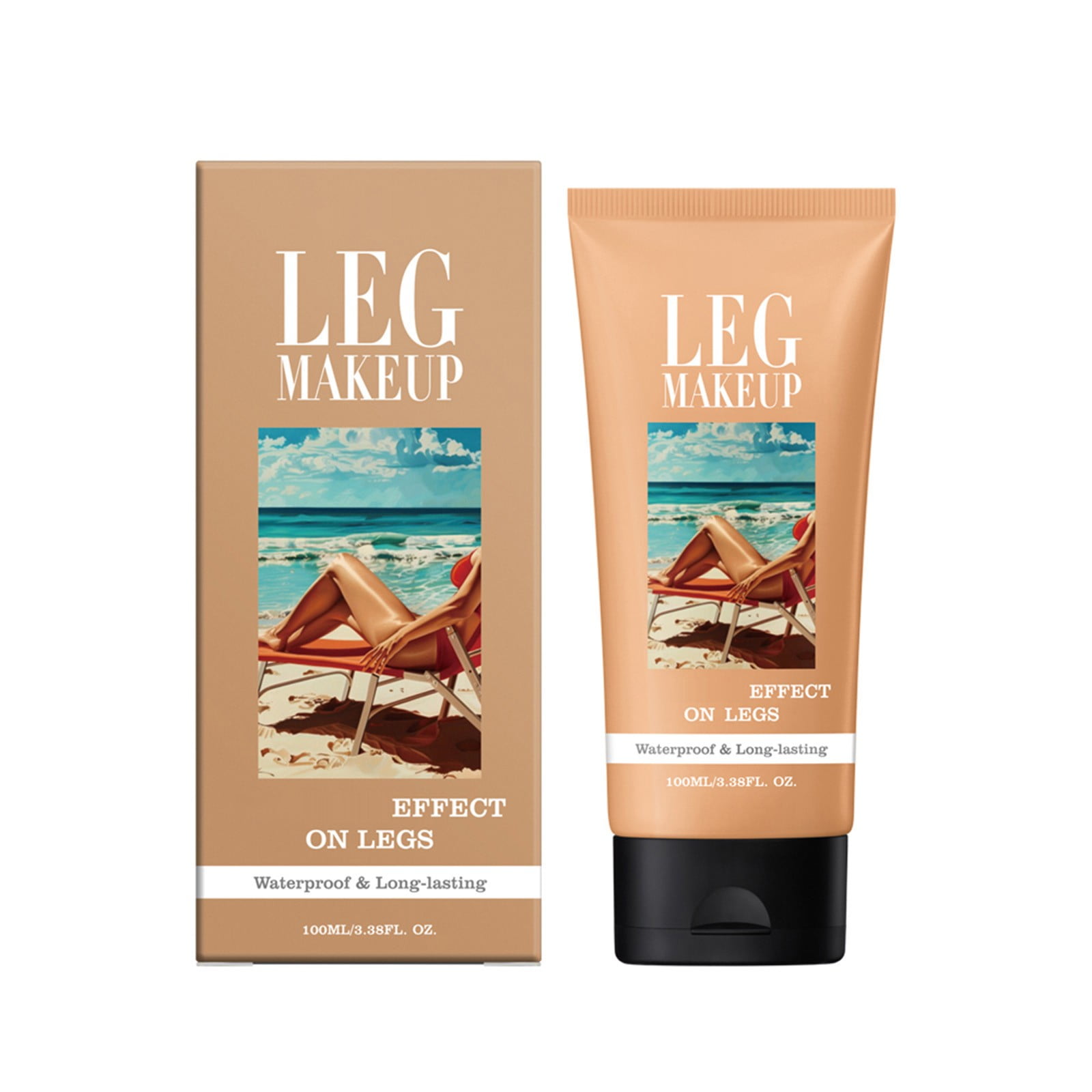 Tanning Leg Cream - Fashion Leg Concealer Makeup Waterproof Coverage ...