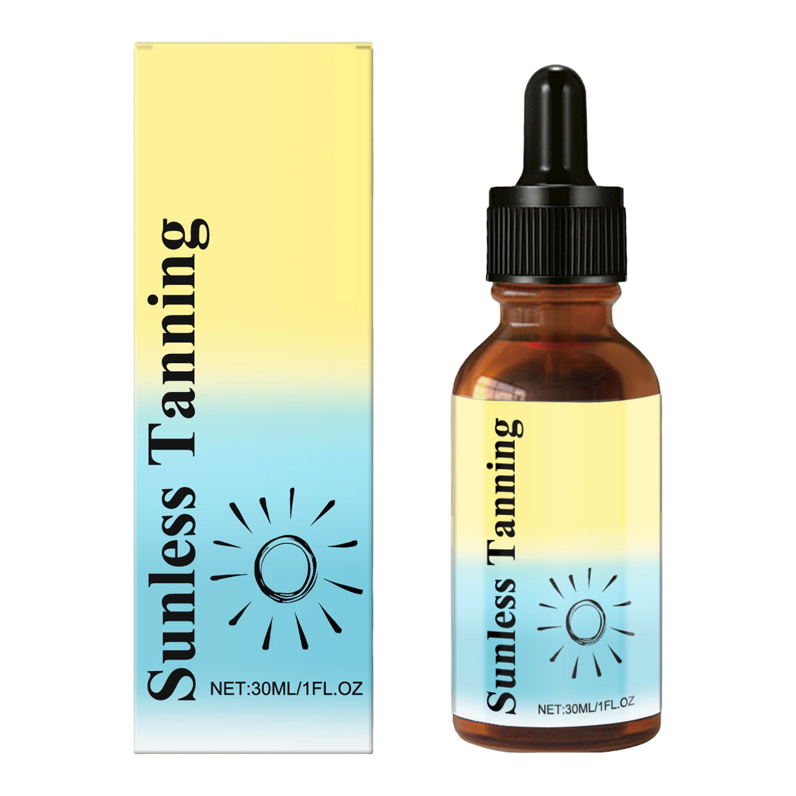 Tanning Liquid Drops, Skin Tone Enhancer with Vitamin E, Adjustable ...