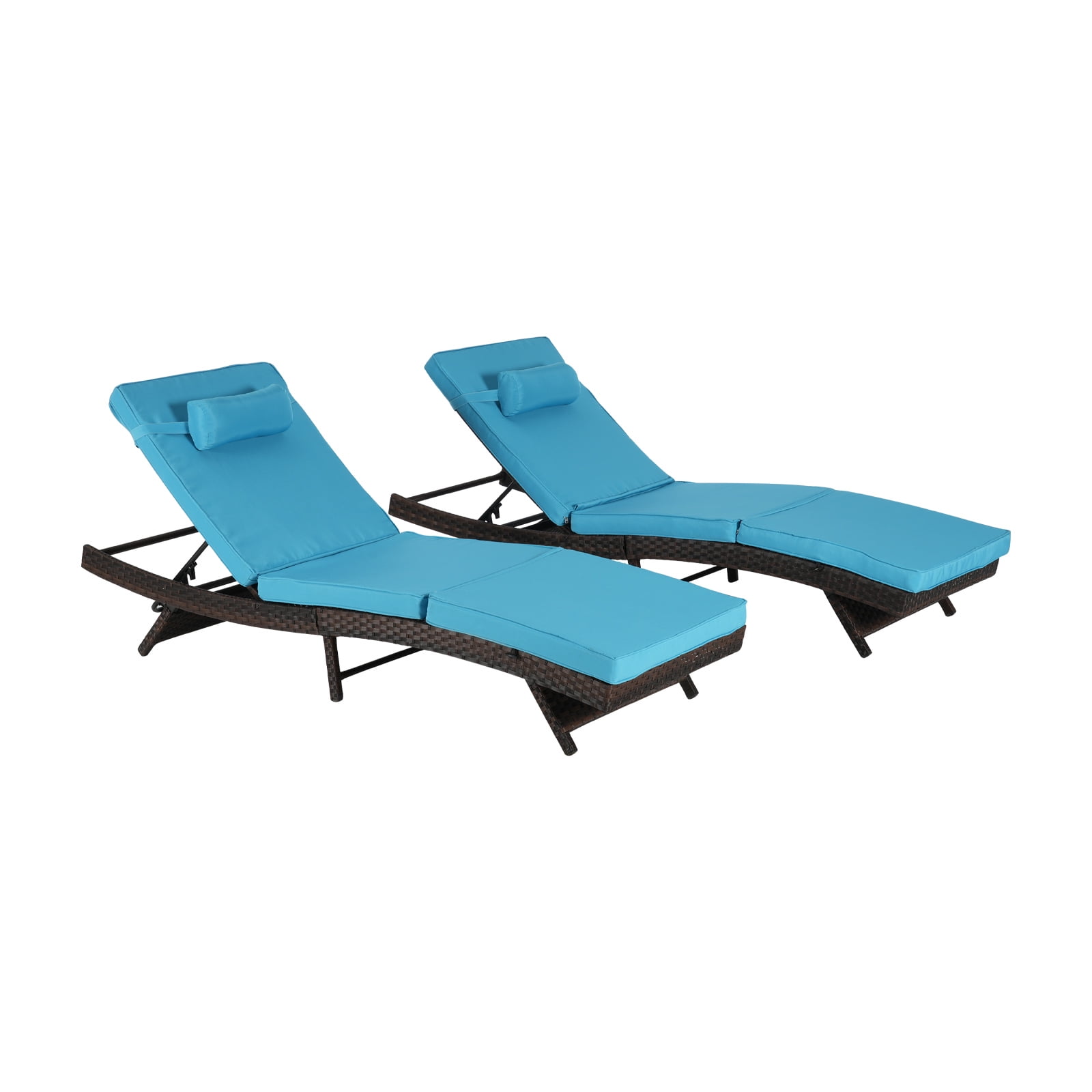 Tanning Lounge-Chair Chaise-Outdoor Reclining-Beach - Recliner Wicker ...