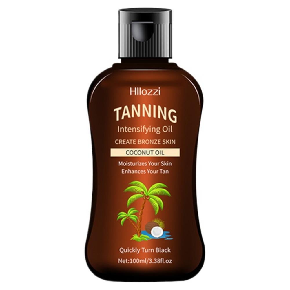 Tanning Oil [Flip Head] Self-Tanning Coconut Tanning Oil Bronze Tanning ...