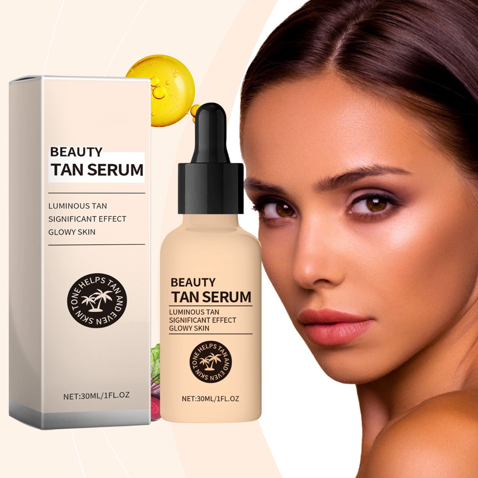 Tanning Serum & Skin Tone Booster - 30ml (1 fl.oz) Summer Tan ...