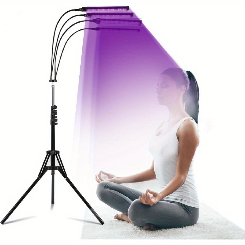 Tanning light for home use with adjustable stand Purple light for ...