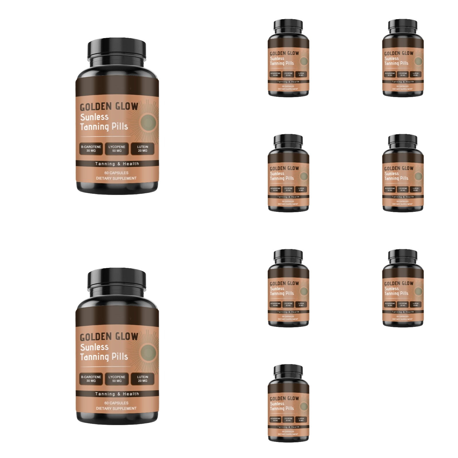 TanningPill for Men and Women Daily Self TanningPills That Work Fast ...