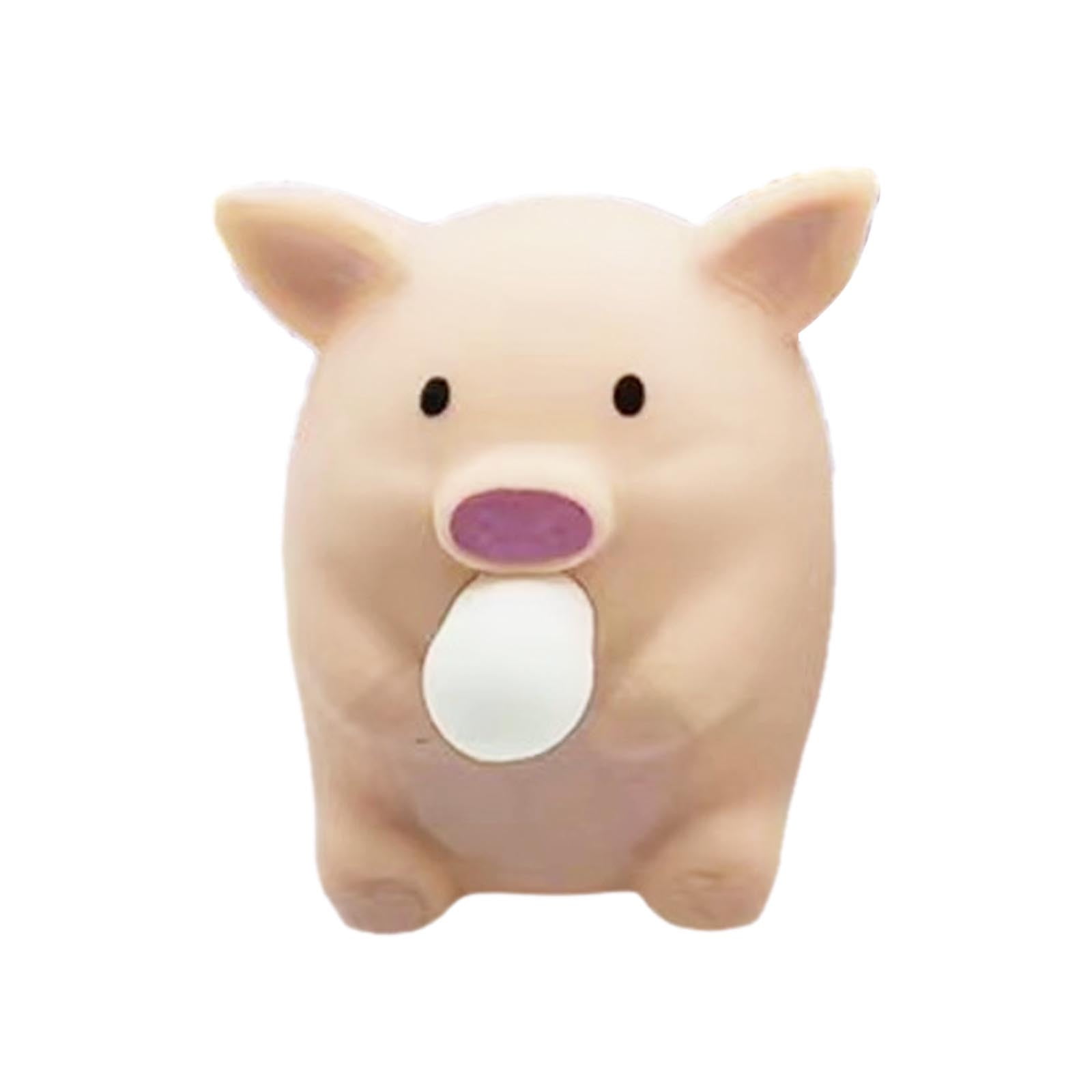 Tannnchen Decompression Pinch Music Toy Puffing Little Pig Hand Pinch ...