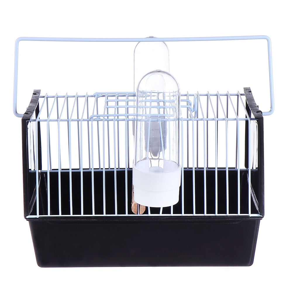 LULULION Small Bird Cage Travel Black Iron 1Set - Walmart.com
