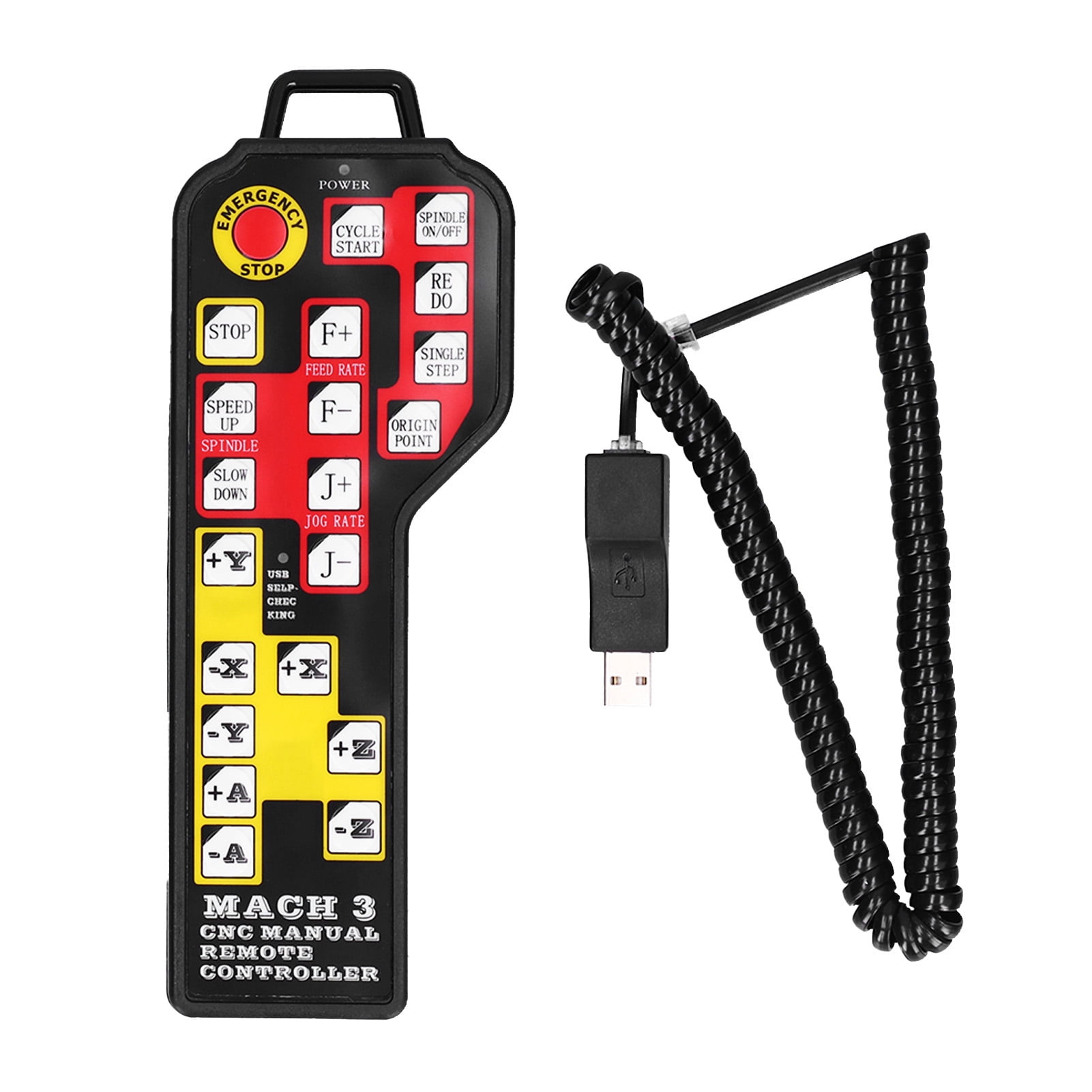 Tanoqo USB Handwheel 4 Axes Electronic Handbrake Remote Manual ...