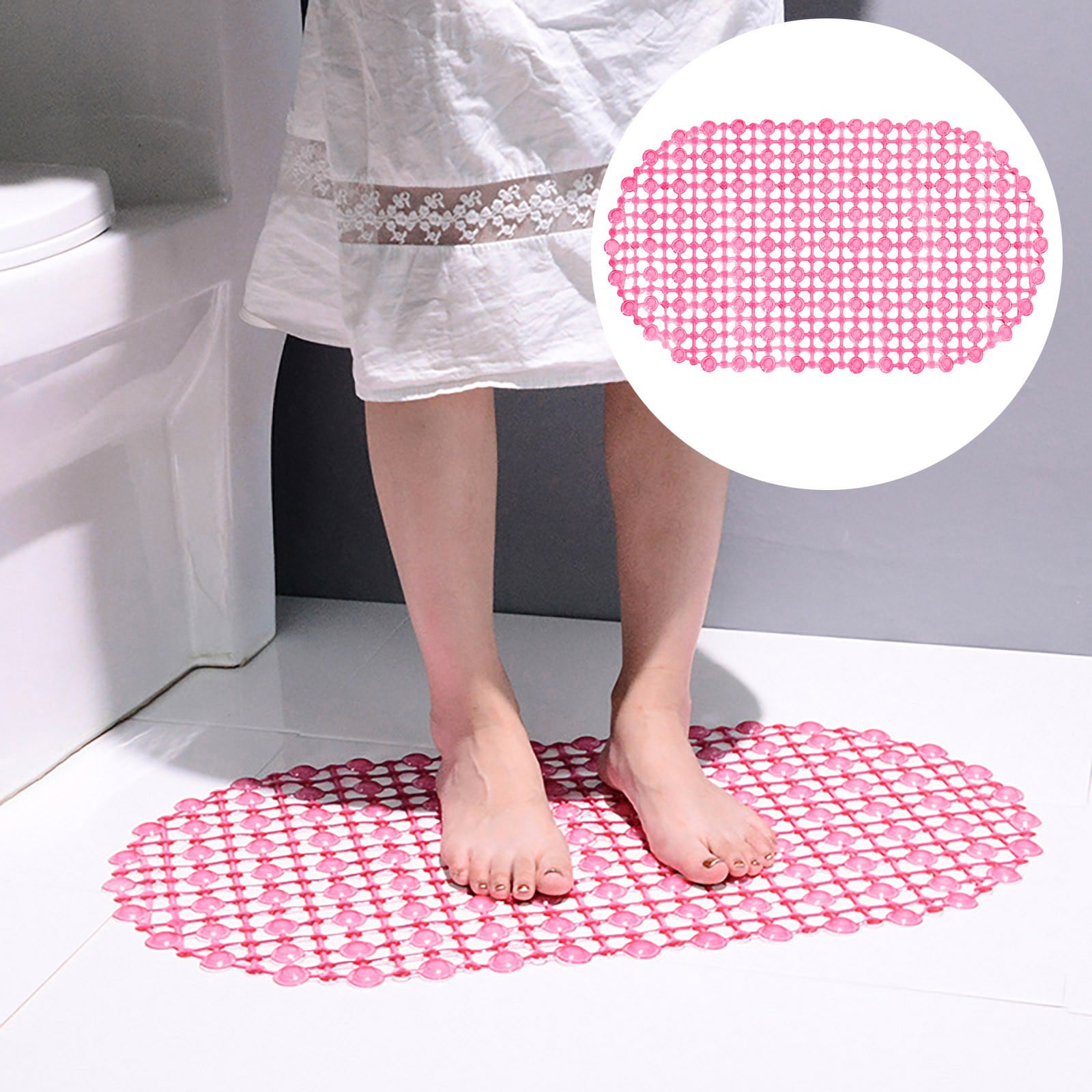 Tantouec Door Mat Bathroom Non Slip Mats Bathroom Bath Mats Bathtub ...