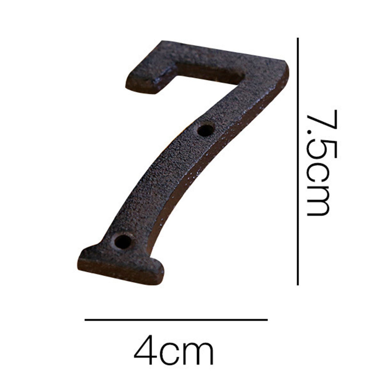 Tantouec Hanging Decor, Wrought Number Diy Numbers Decorations House ...