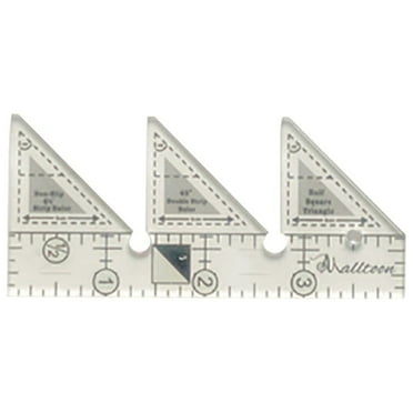 Bloc Loc~Half Square Triangle Ruler Set #6~ 2.5''and 4.5'' Acrylic ...