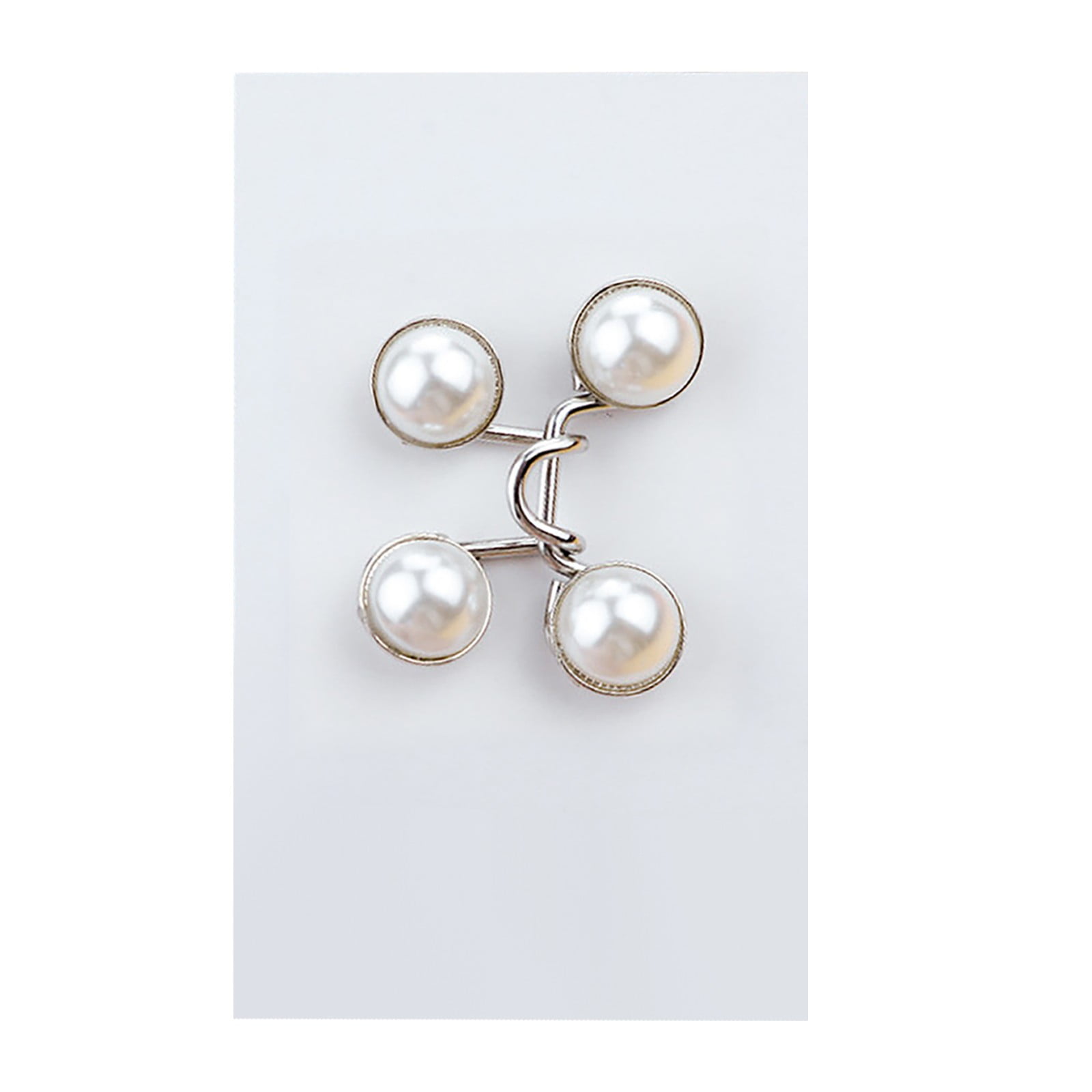 Tanuke Adjustable Waist Tightener Button for Pants Skirts, No Sew Metal Jean Clip, Reusable ...