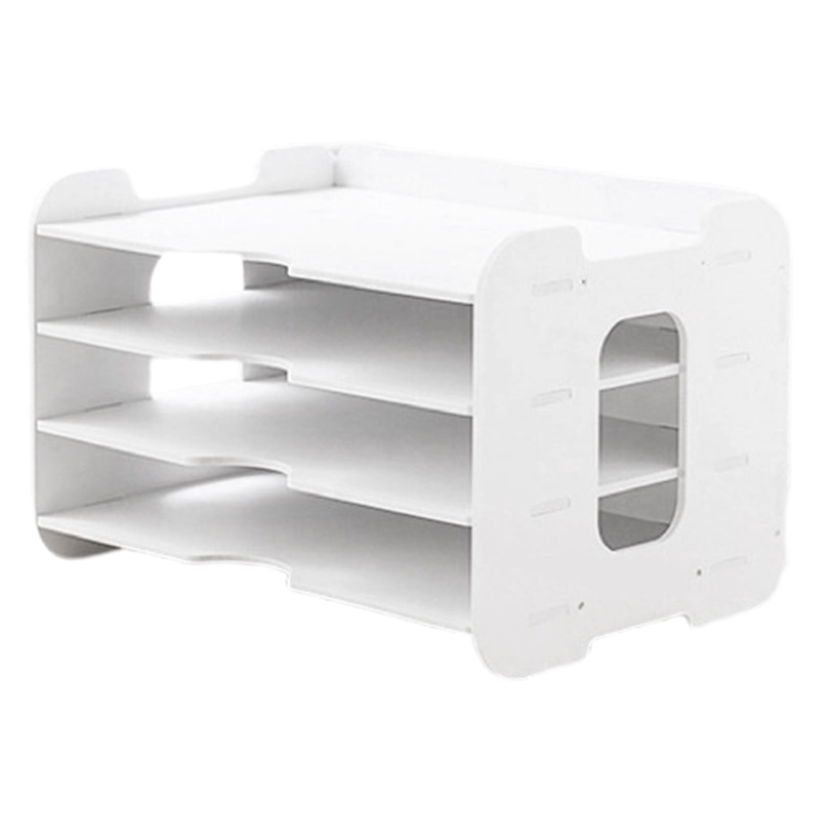 Tanuse Back to Classroom Supplies 7-Drawer Paper Rack Desk Organizer ...