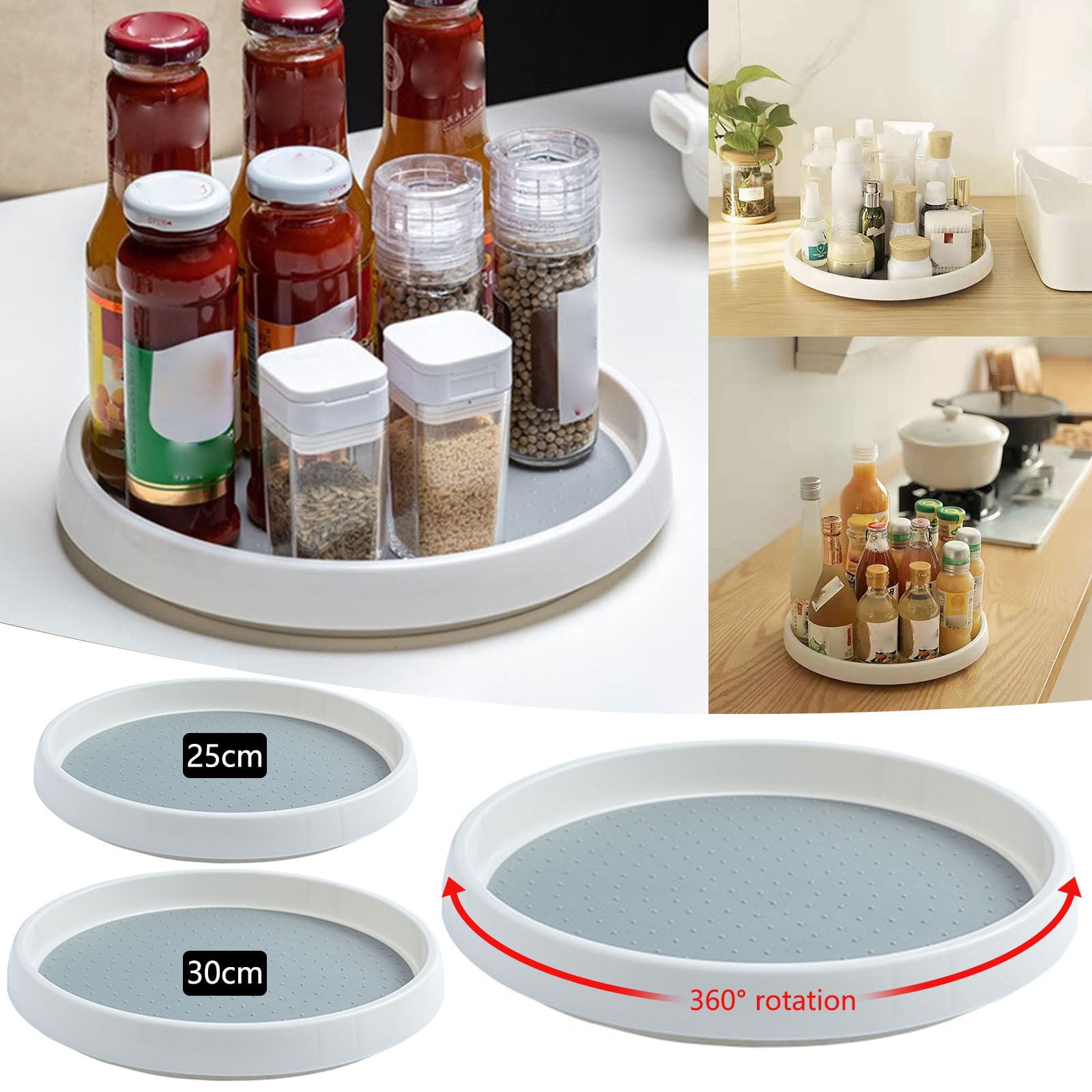 Tanxxt Clearance Storage Containers Multifunctional Rotating Kitchen ...