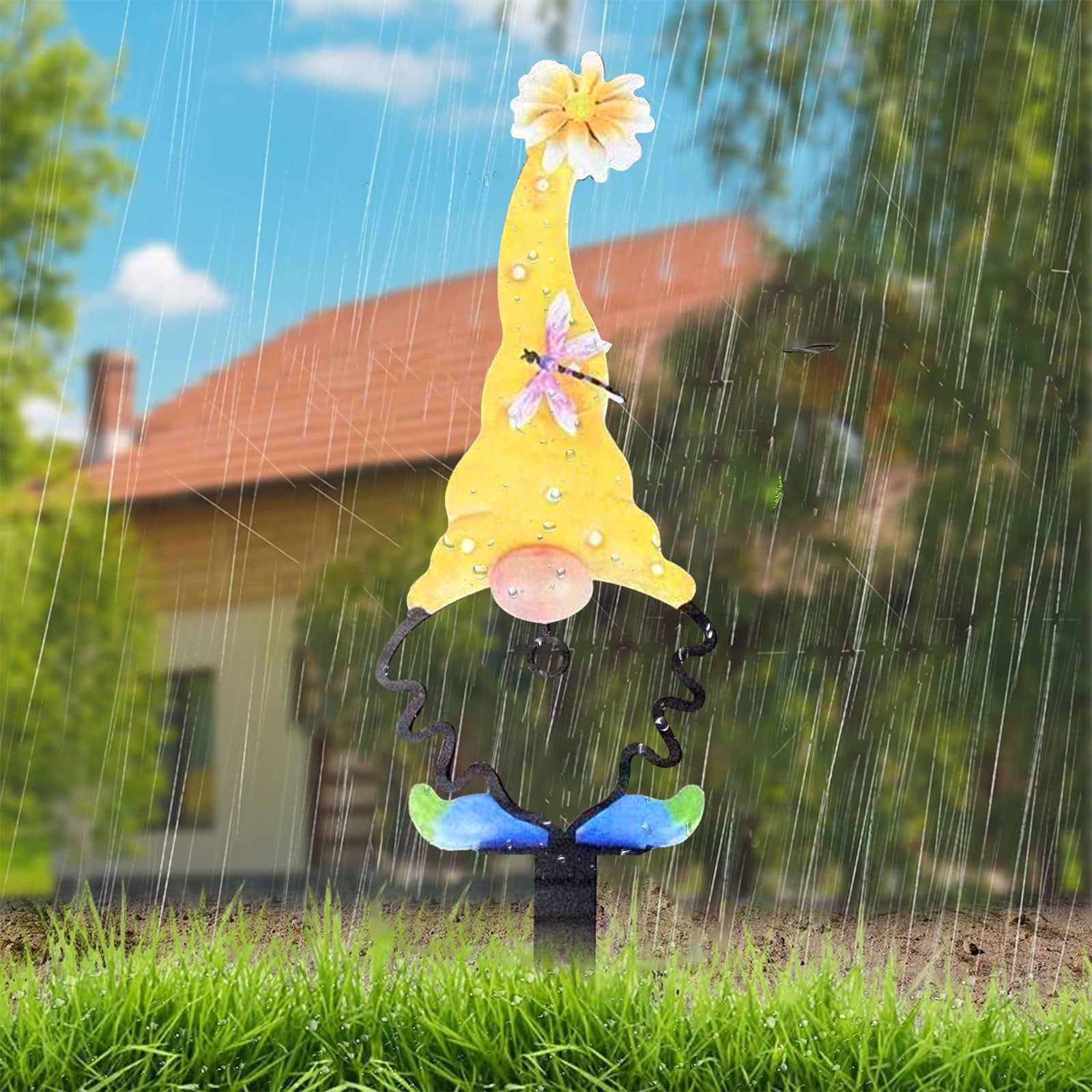 Tanxxt Clearance Yard Decor Art Dwarf Floor Insertion Card Garden ...