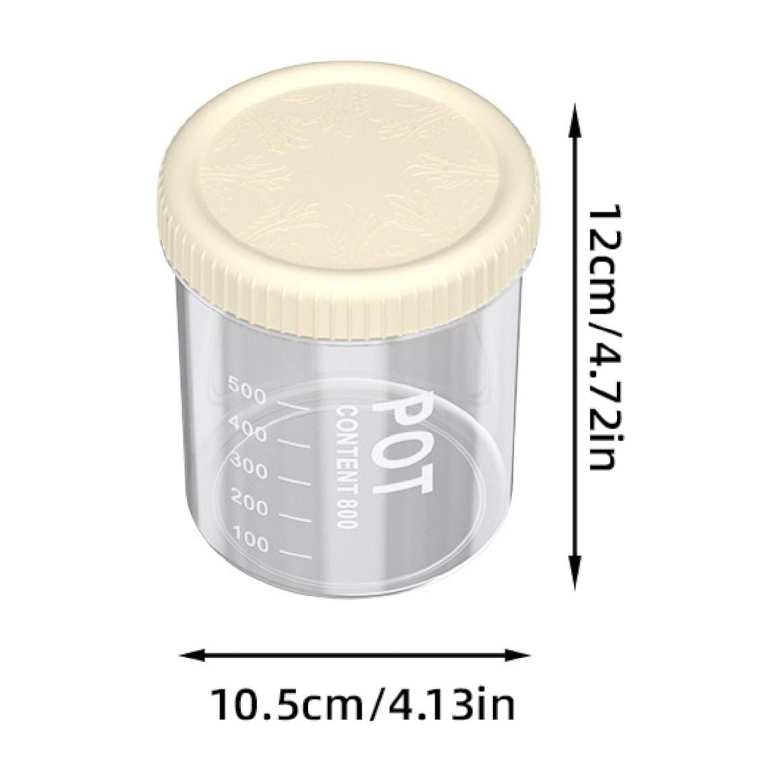 Tanxxt Food Storage Box 800ml Airtight Food Storage Containers With ...