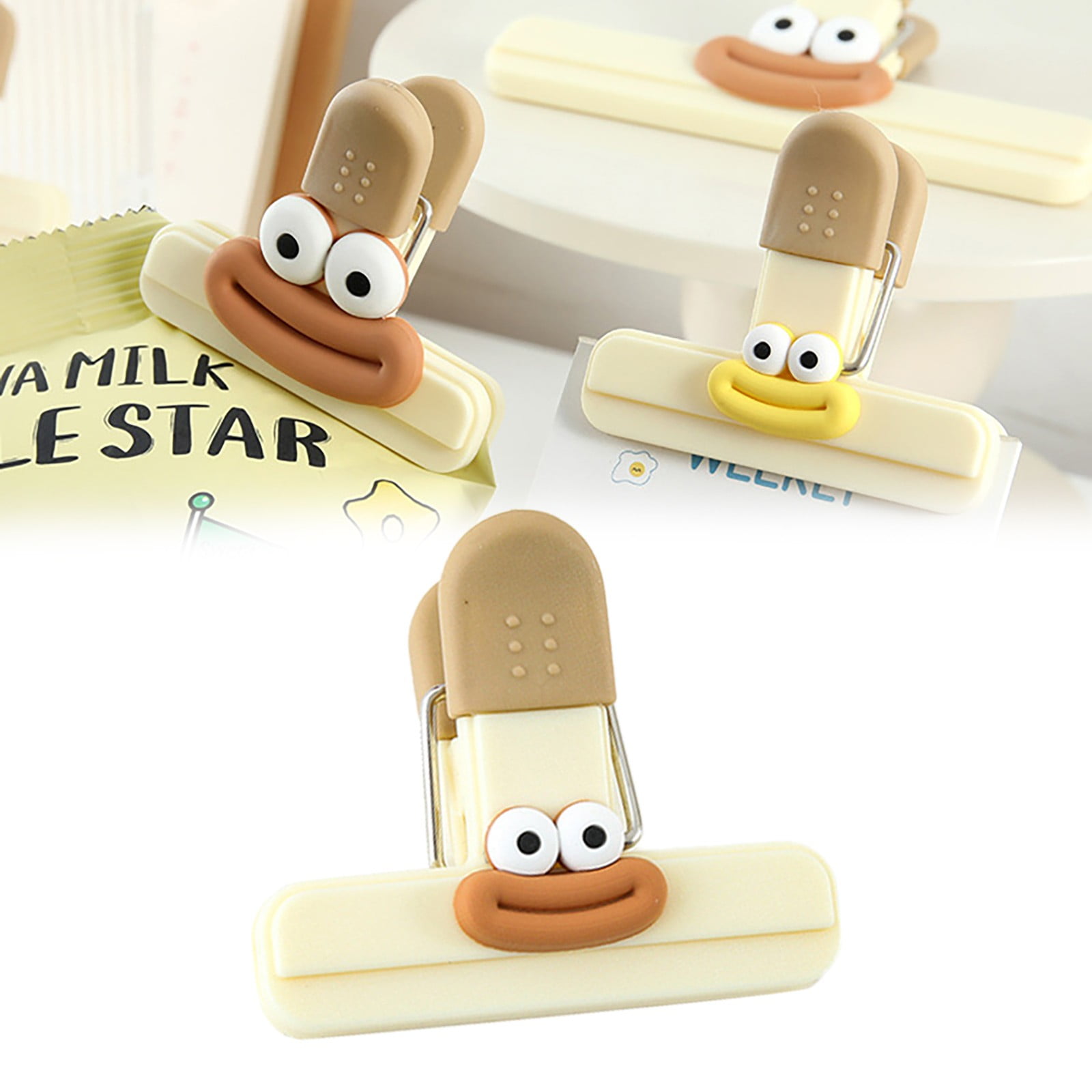 Tanxxt Promotion Food Clips Fun Cartoon Proof Food Sealing Clips Fresh ...