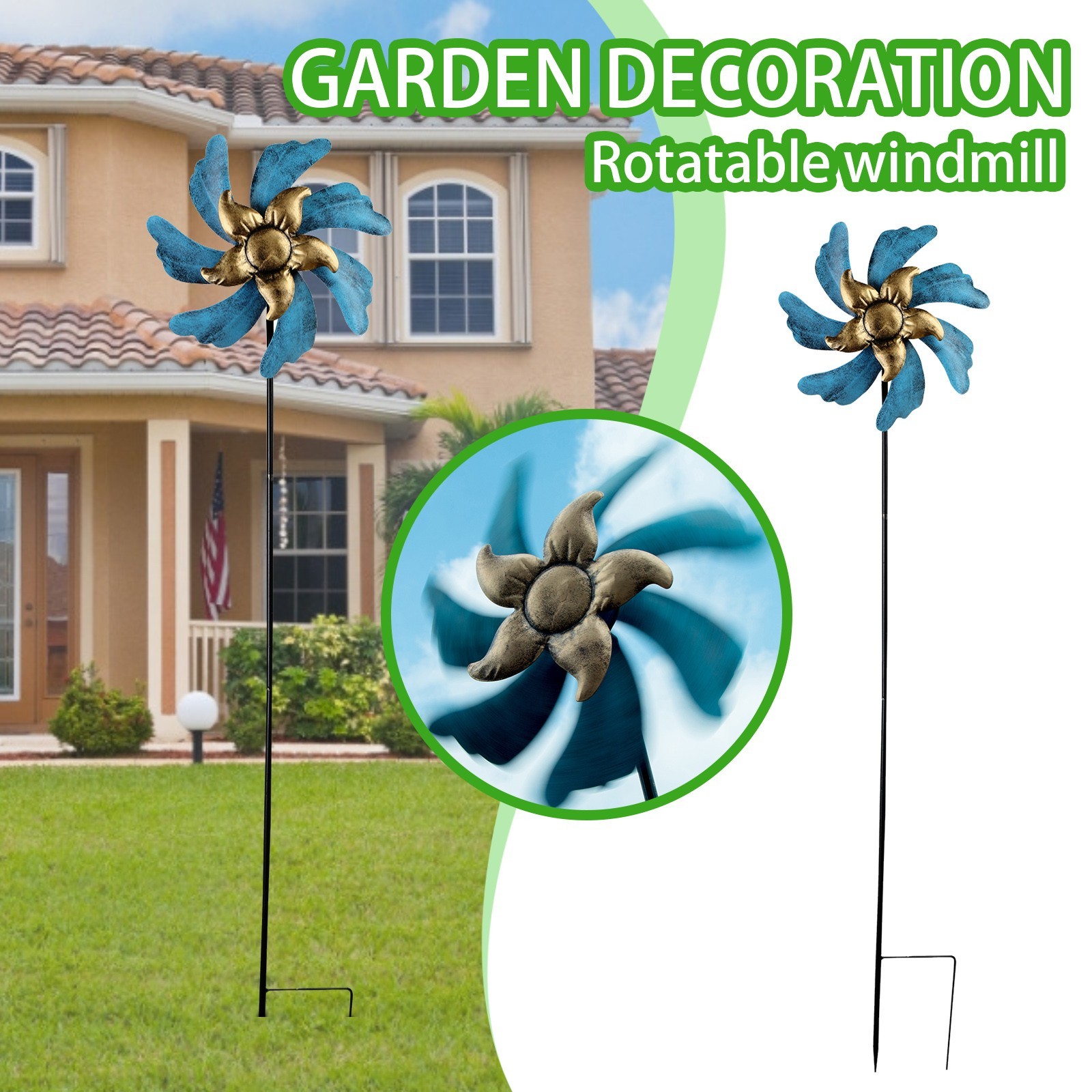 Tanxxt Promotion Yard Decor Outdoor Garden Decoration Crafts Painted ...