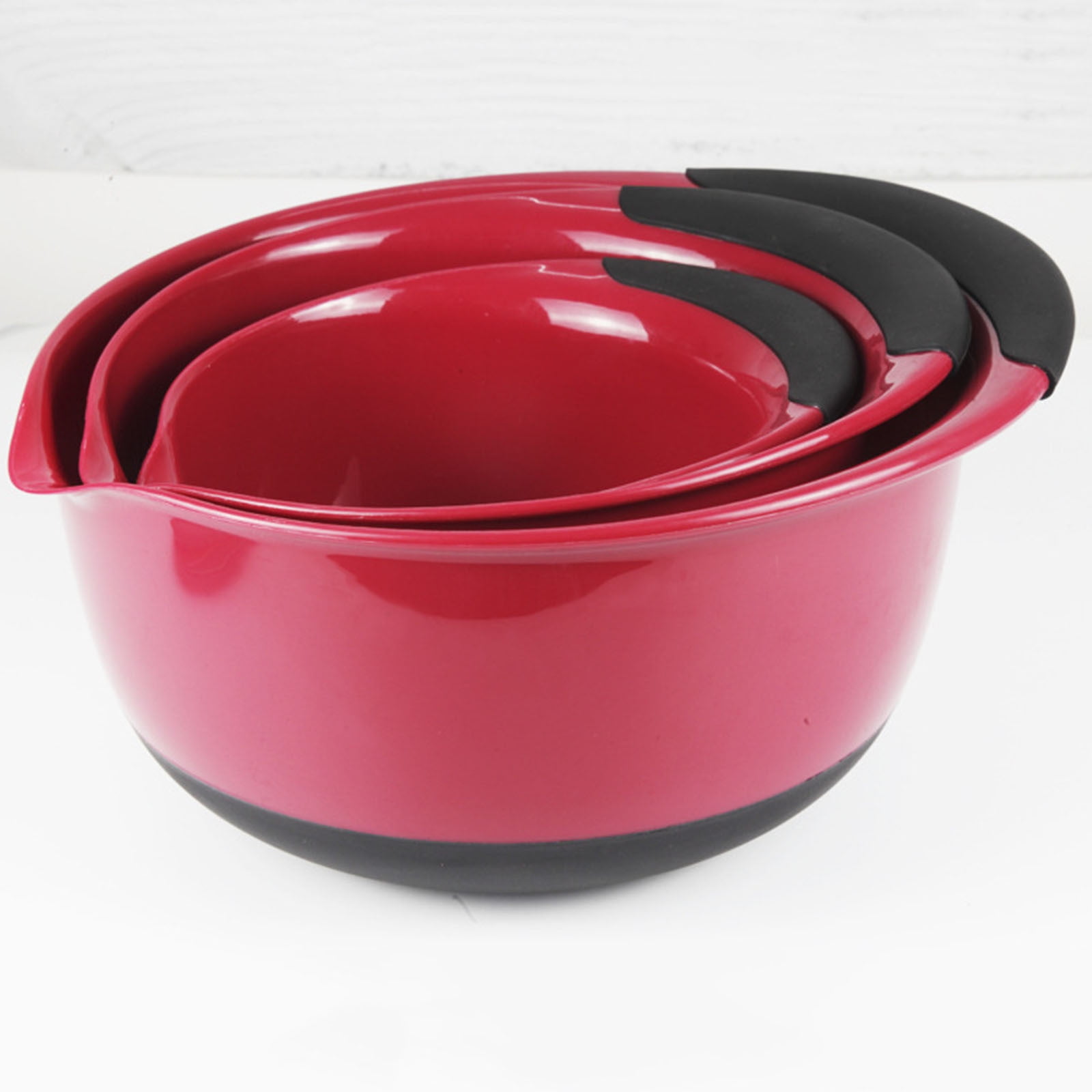 Tanxxt Salad Bowl Whip Basin Egg Beating Basin Plastic Mixing Bowl ...