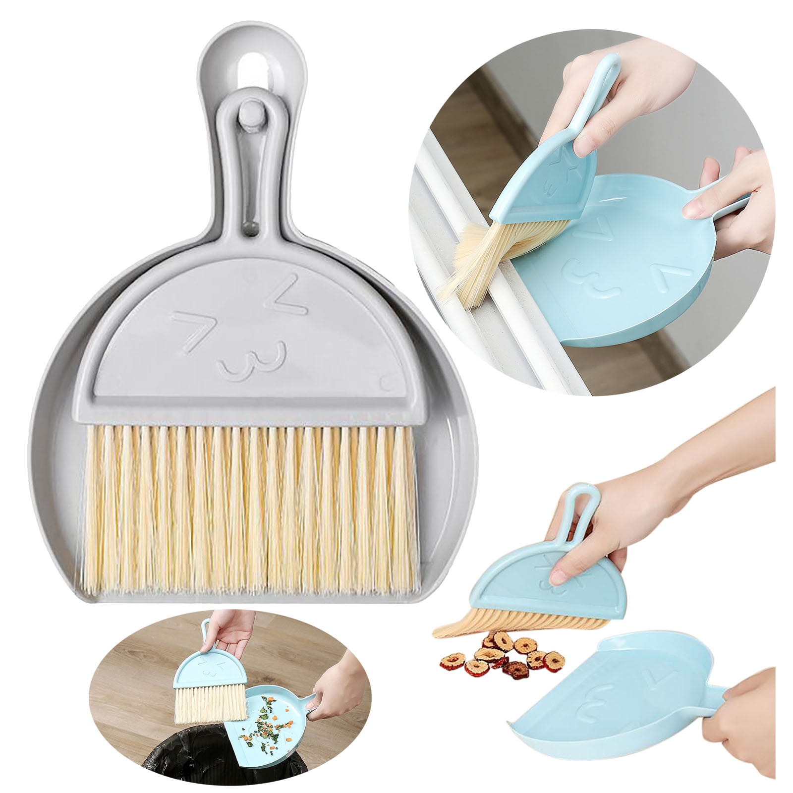 Tanxxt Small Dustpan Home Desktop Mini Cleaning Brush Small Dustpan ...