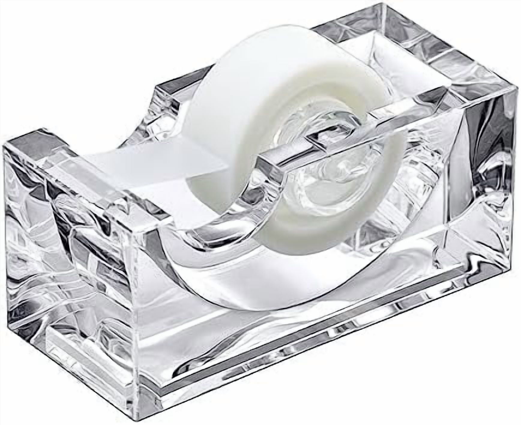- Tanya - Acrylic Tape Dispenser (1-Pack), Plastic Label Roll Holder ...