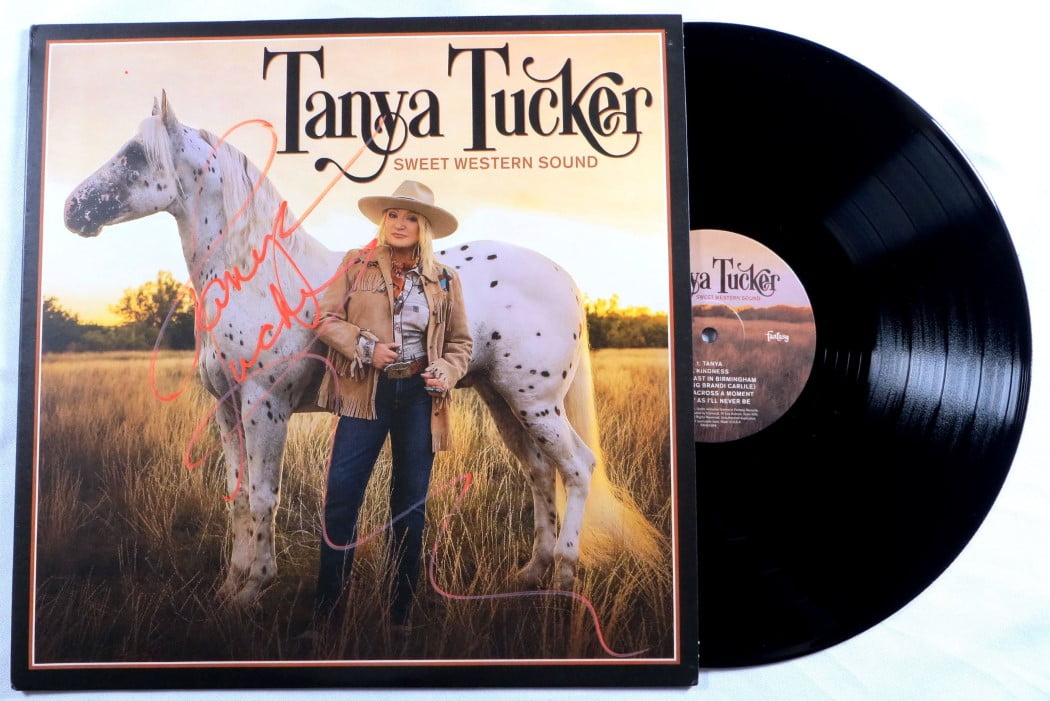 Tanya Tucker Signed Autograph Record Album Cover Sweet Western Sound ...