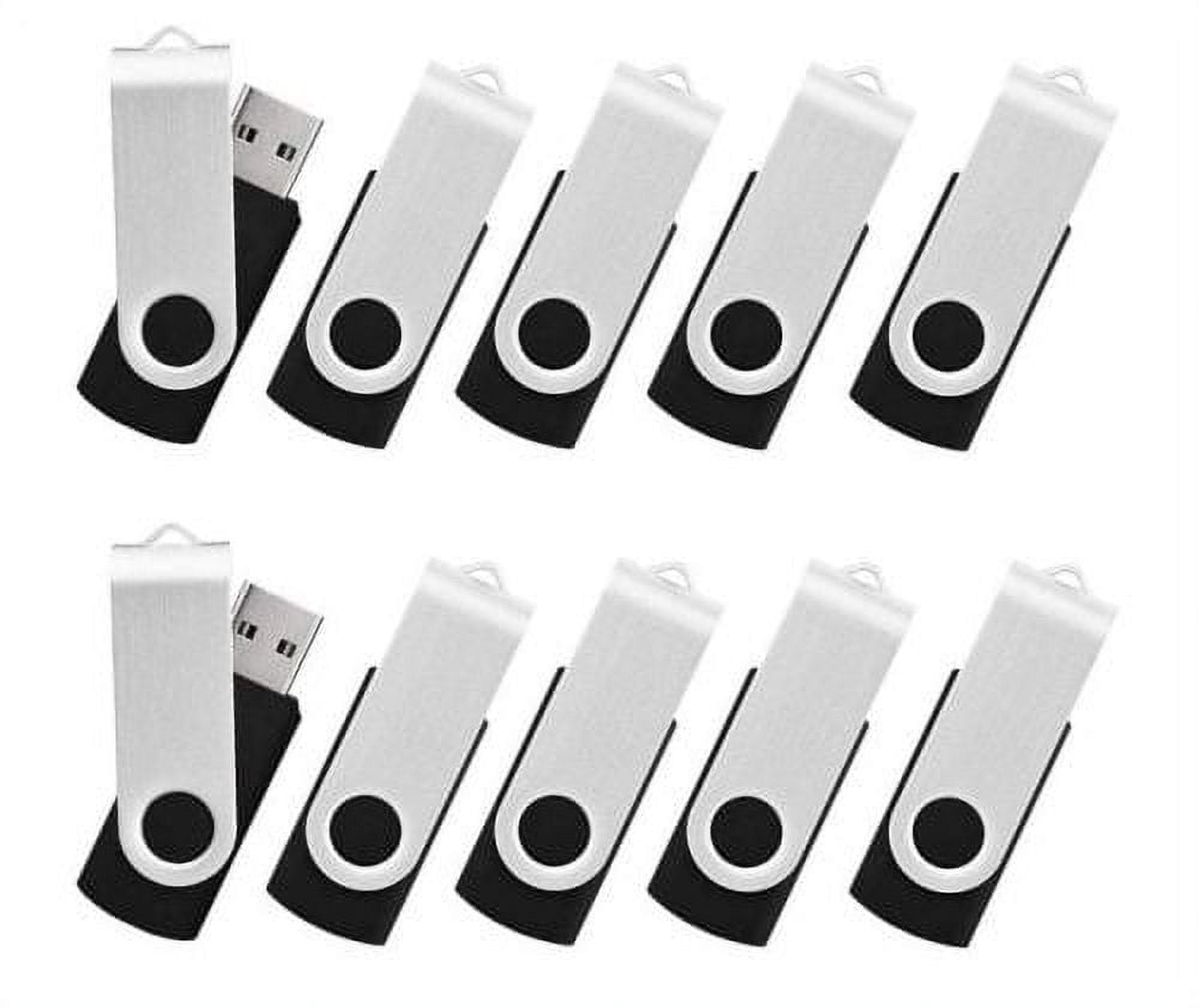 Tanyoung USB 2.0 Flash Drive, 8GB, Black, Memory Stick, Thumb Drive, 10 ...
