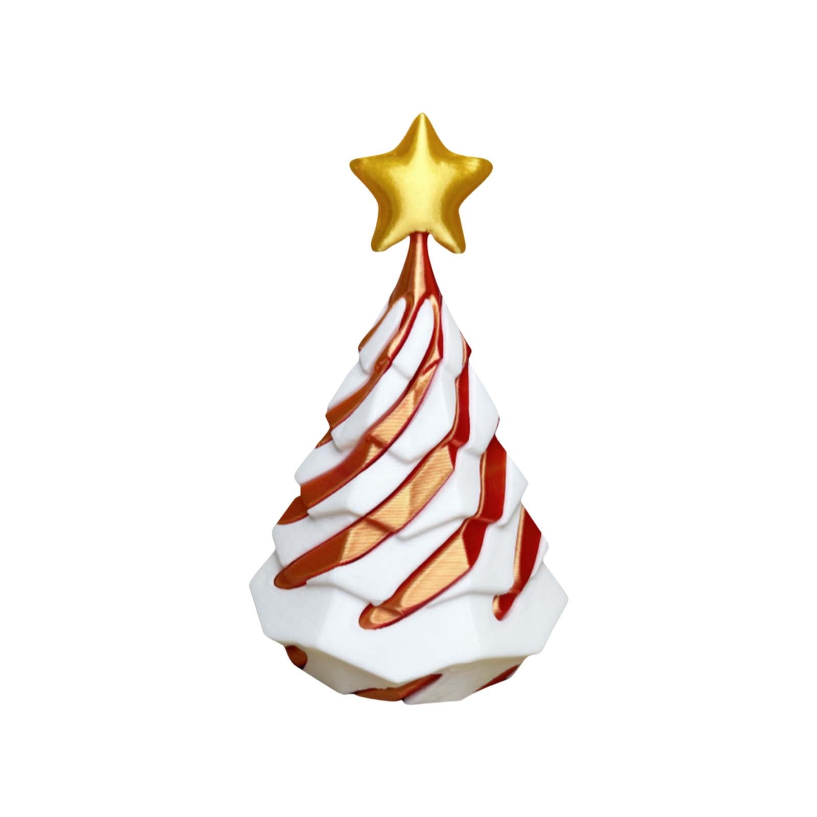 Tao Tao 3D Printed Spiral Cone Christmas Tree,3D Printed Spiral ConeToy ...