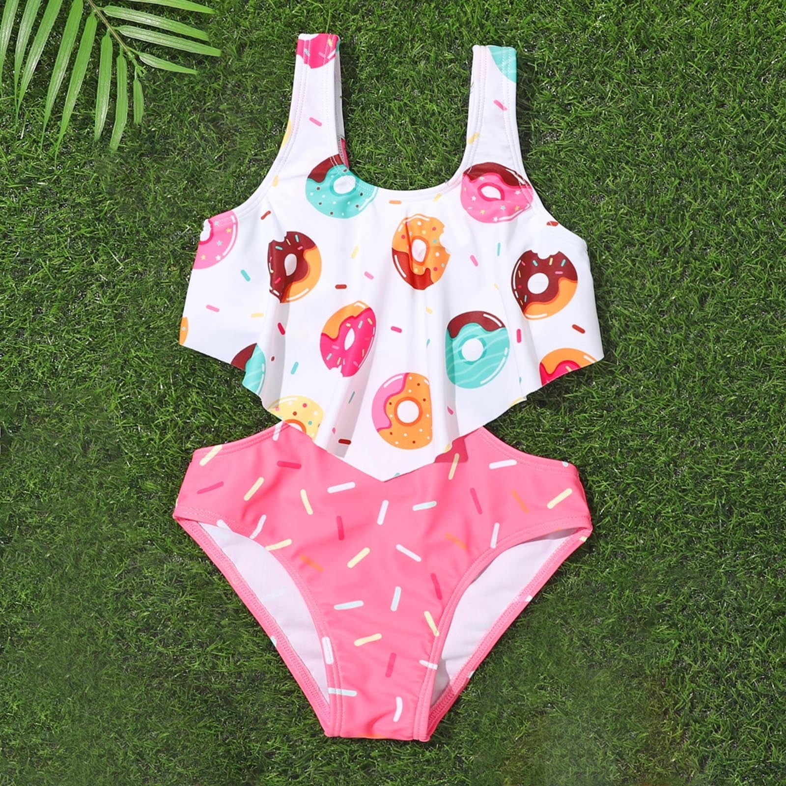 Tao Tao Baby Swim Training Swim Suit Toddler Girls Jumpsuit Swimsuit ...