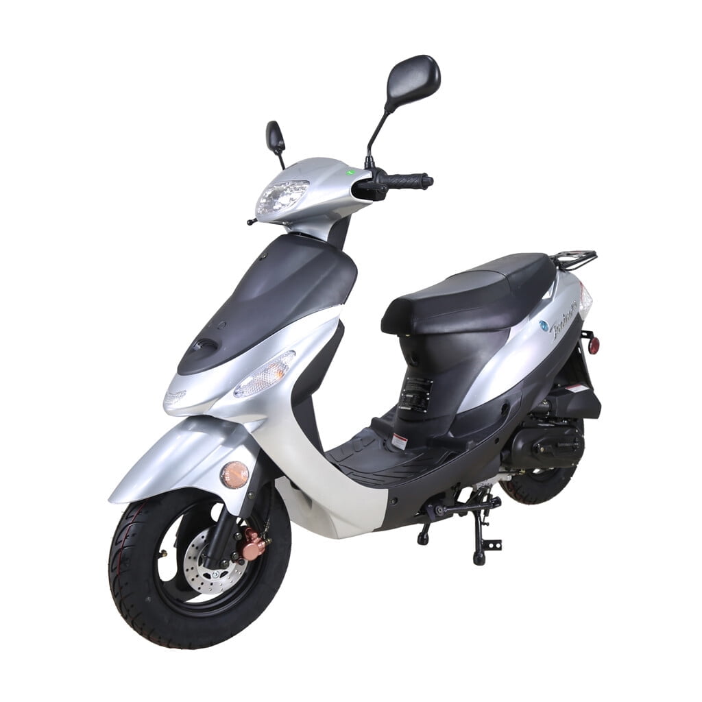 Tao Motor 50cc Adult Street Legal Gas Scooter Pony 50, Stylish Black ...