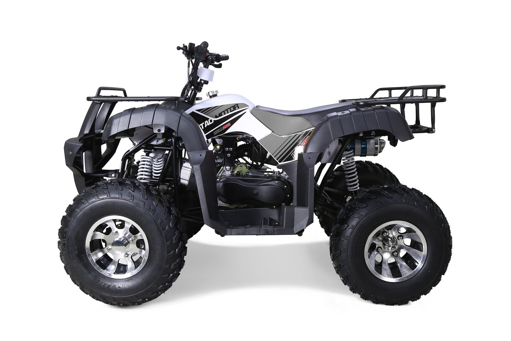 Tao Motor Bull200s 169cc Gas 4-Stroke Engine Adult ATV,Gray - Walmart.com