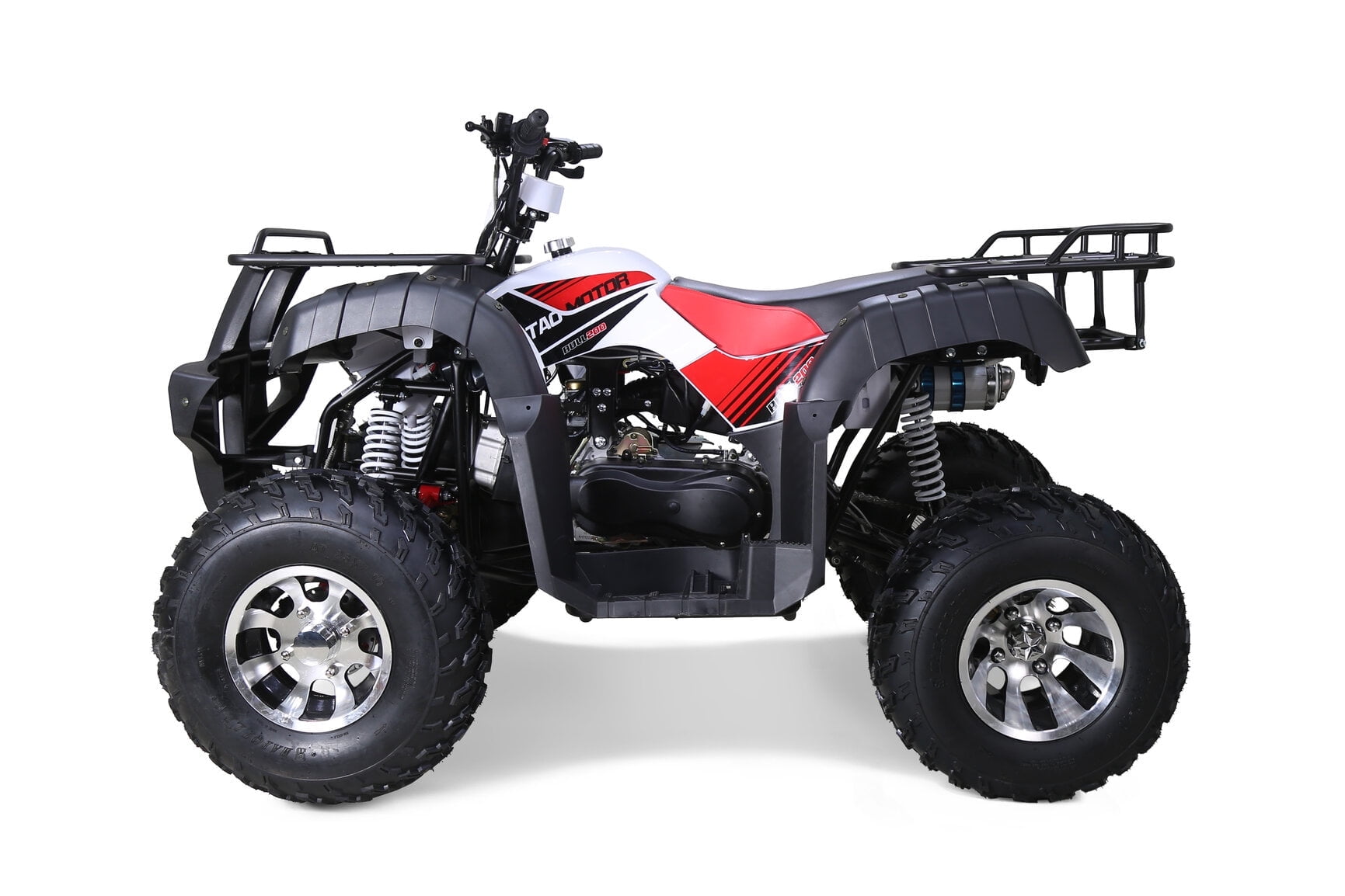 Tao Motor Bull200s 169cc Gas 4-Stroke Engine Adult ATV,Red - Walmart.com