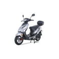 Tao Motor 49cc Gas Powered Adult Moped, Street Legal Classic Scooter ...