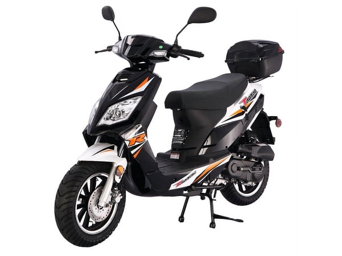 Tao Motor Thunder 49cc Gas Scooter - Adult Street Legal Powered, Sporty ...