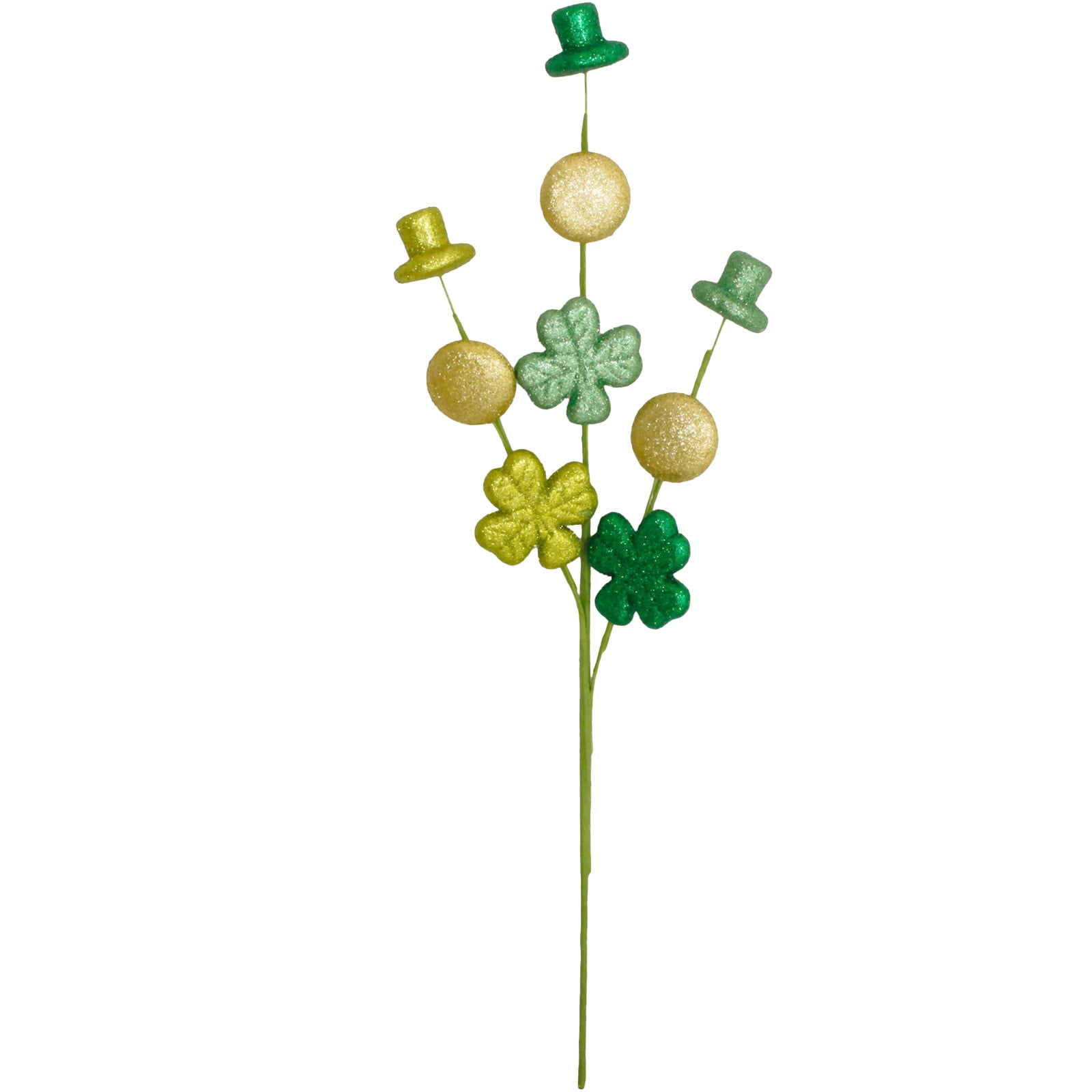 Tao Tao St. Patrick's Decorated With Spring Green Berries And Artificial Flowers Holiday Decor ...